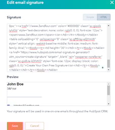 How to Create a HubSpot CRM Email Signature?