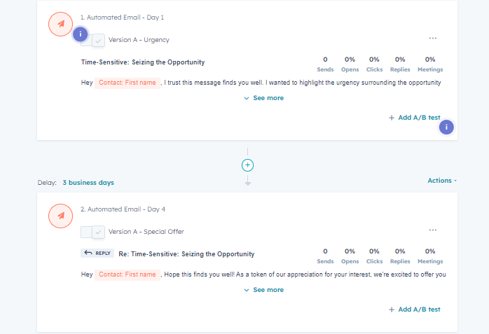 7 HubSpot Sequence Examples to Use in 2025