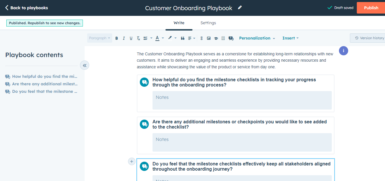 7 HubSpot Playbooks Examples to Use in 2026